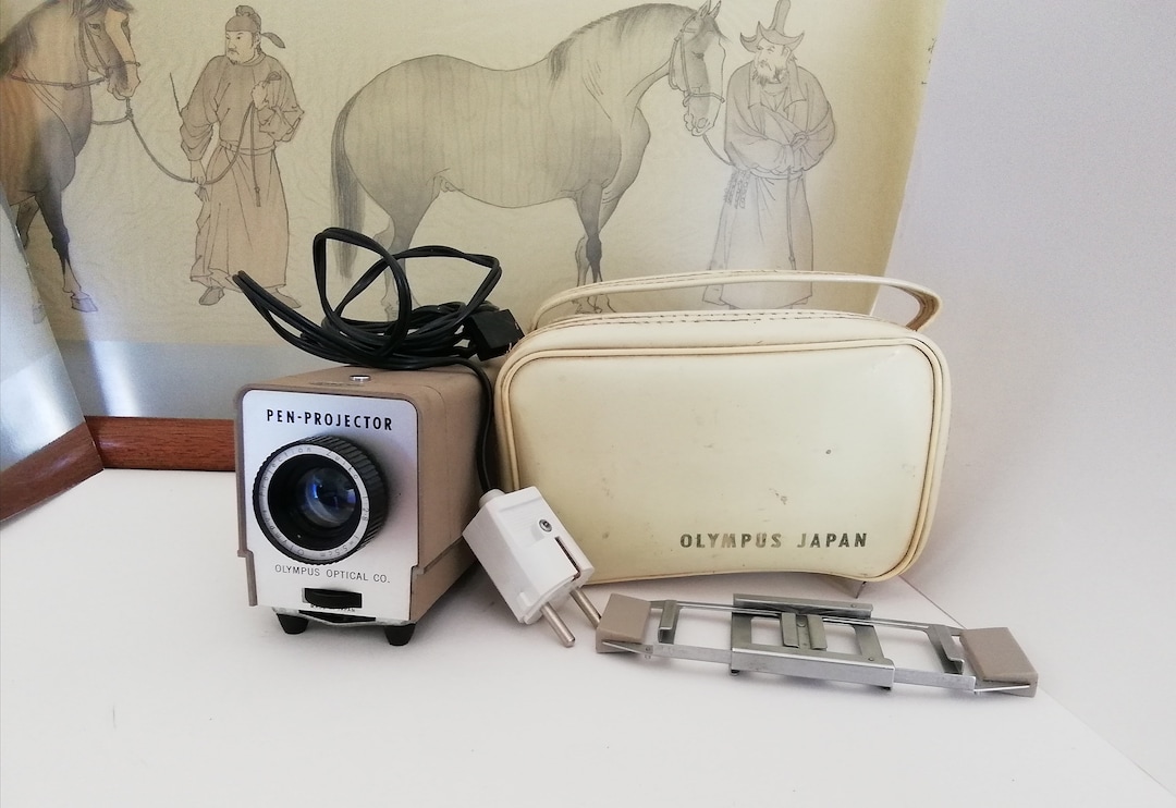 Rare Vintage 1967 Olympus Pen Projector With Case - Made in Japan by ...