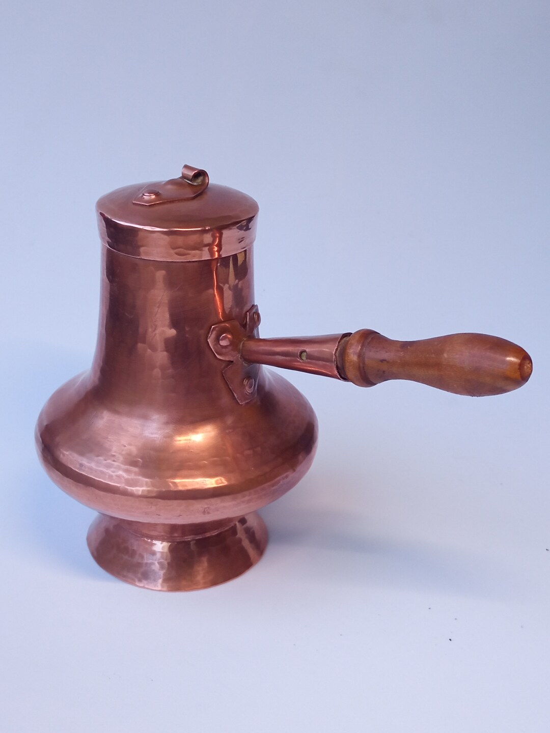 Vintage Copper Chocolate Maker - Handmade Decorative Miniature ...