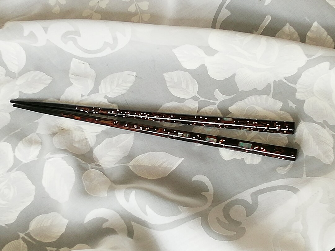 Indo-portuguese Goa Lacquered Sticks With Mother-of-pearl Inlay ...