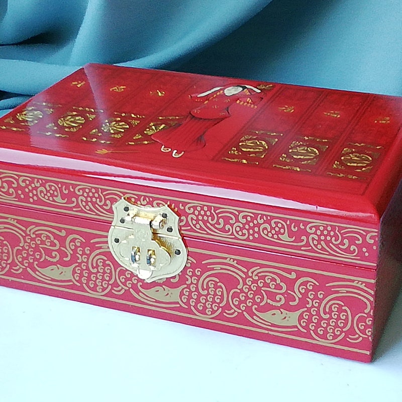 Chinese Jewelry Box - Etsy