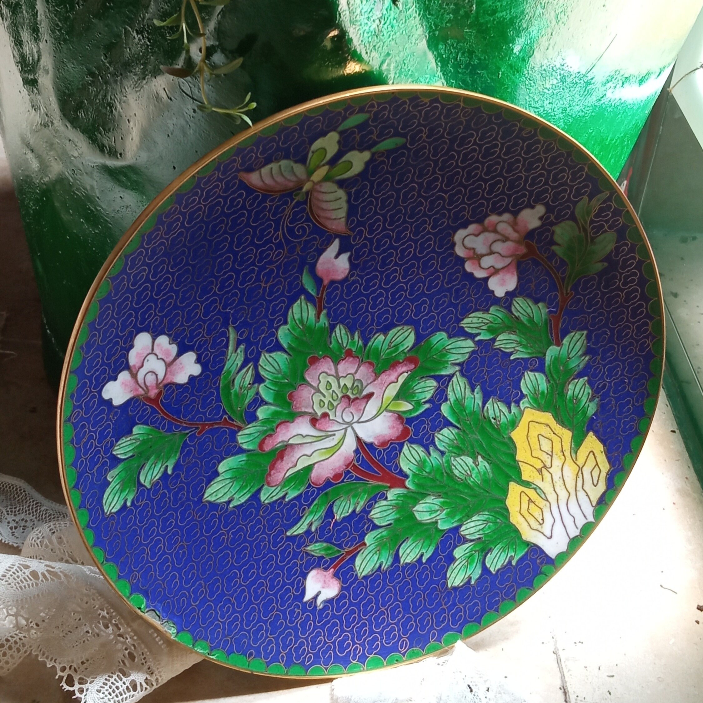 Cloisonne wall art - Etsy España