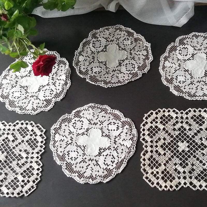 Lace Coaster - Etsy
