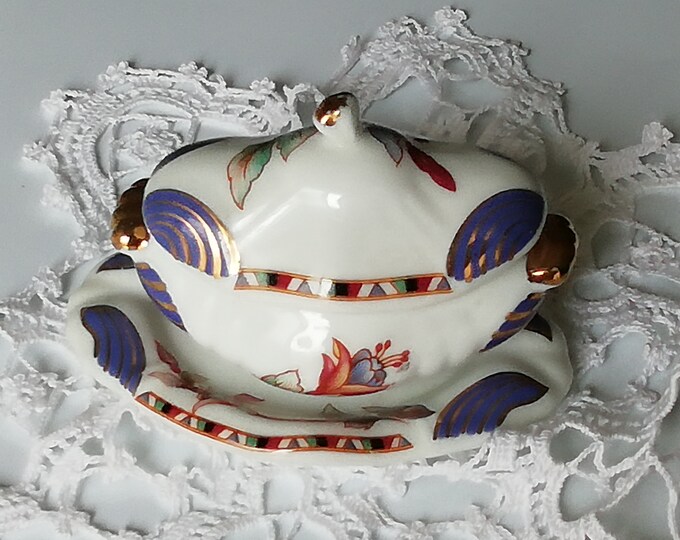 Vintage French Porcelain, Miniature Decor Tureen Set. Porcelain Art ...