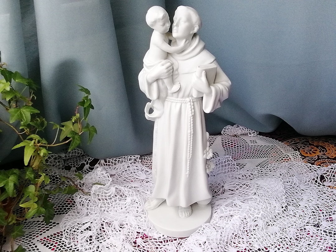 Vintage Vista Alegre Saint Anthony Santo António Statue Patron Saint of ...