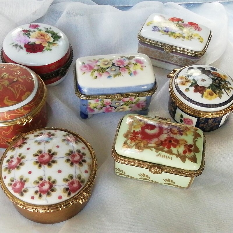 Trinket Box Vintage - Etsy
