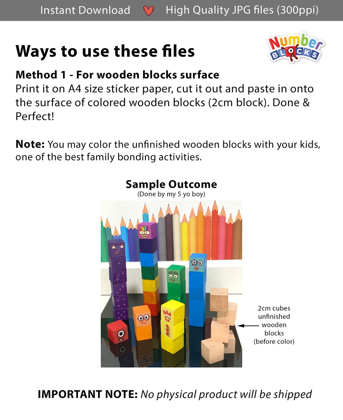 Numberblocks Faces 30-100 and Hands 1.9cm, A4 Stickers Printing ...