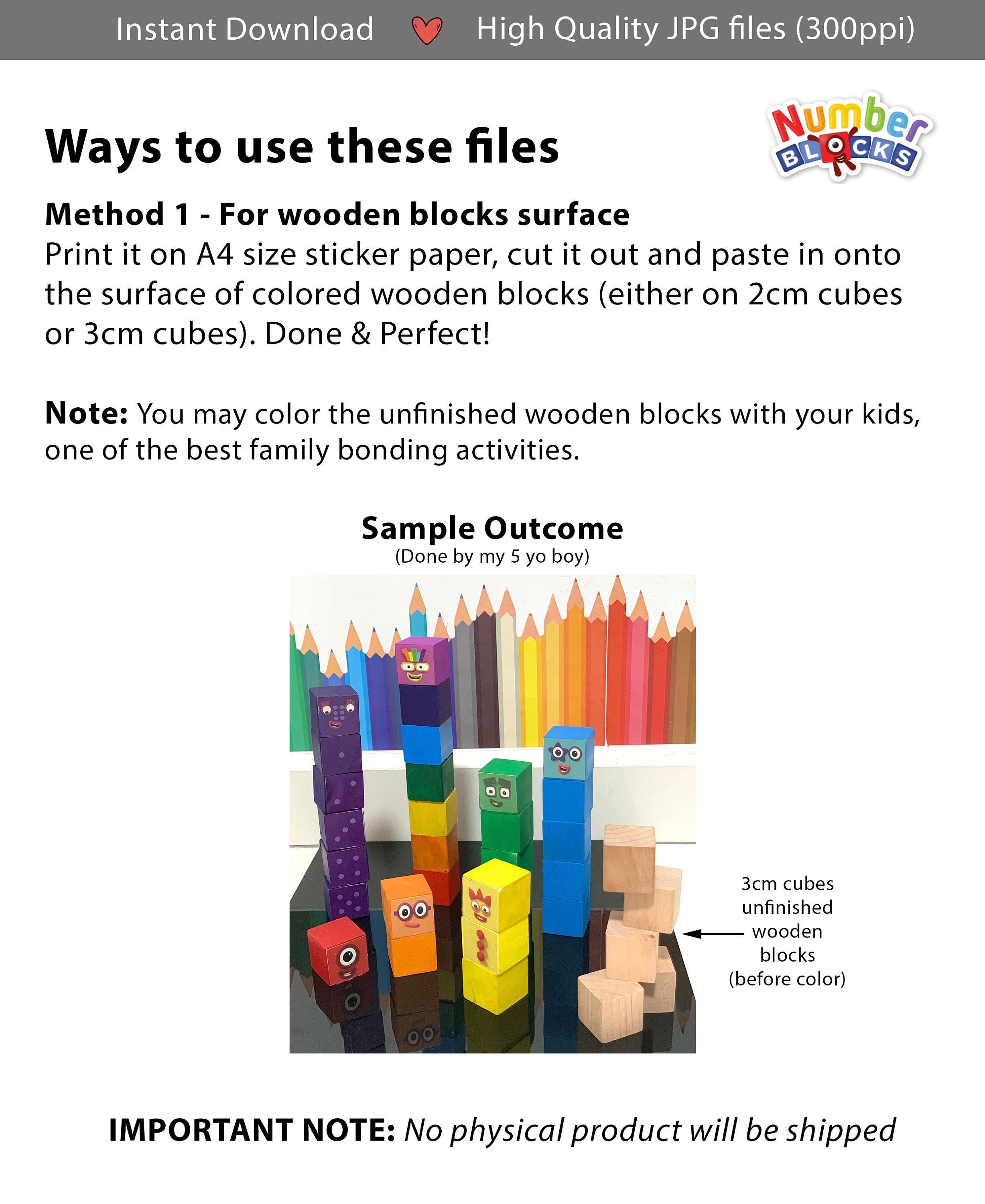 Numberblocks Faces 11-20 and Hands 2.9cm, A4 Stickers Printing, Instant ...