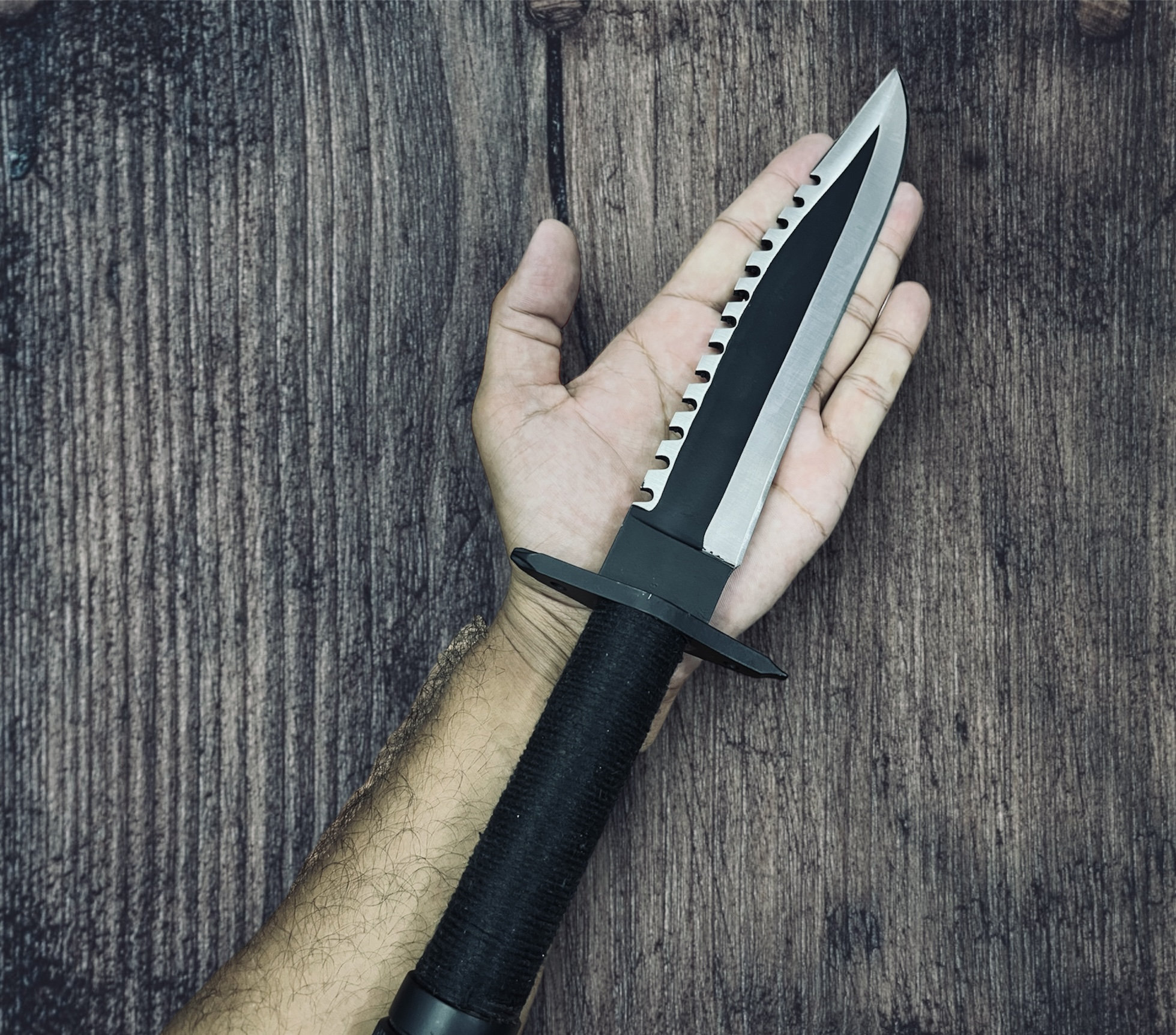 Rambo II Knife | Hand Made D2 Steel Knife | Rambo's Replica - Etsy