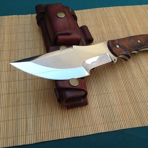 Handmade Tracker Knife | Custom Handmade D2 Steel Tracker Hunting Knife ...