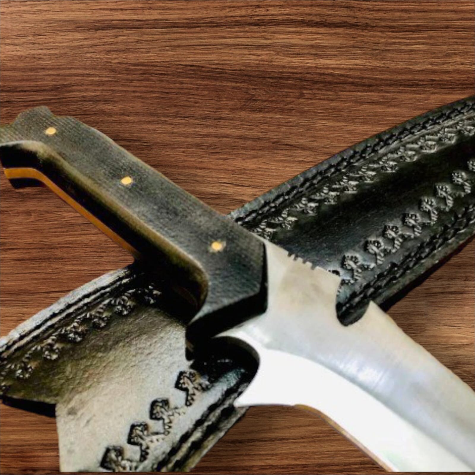 Hand Made Knife | Jack Krauser’s Replica | D2 Steel Hand-forged Blade ...