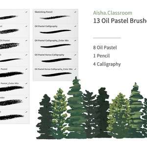 Procreate Oil Pastel Brushes, Digital iPad Brush Bundle - Etsy