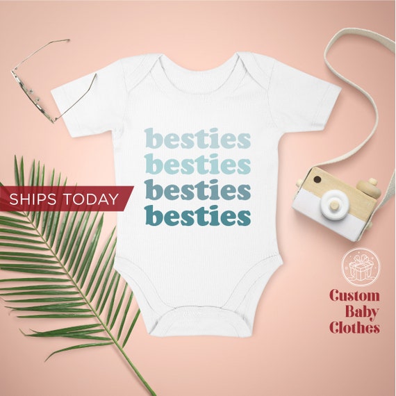 Best Friend Baby Onesie® and T-shirt Custom Onesie® Baby - Etsy