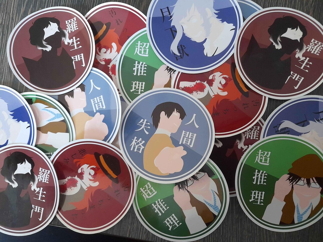 Bungou Stray Dogs Stickers Stickers Atsushi Nakajima / Dazai Osamu ...