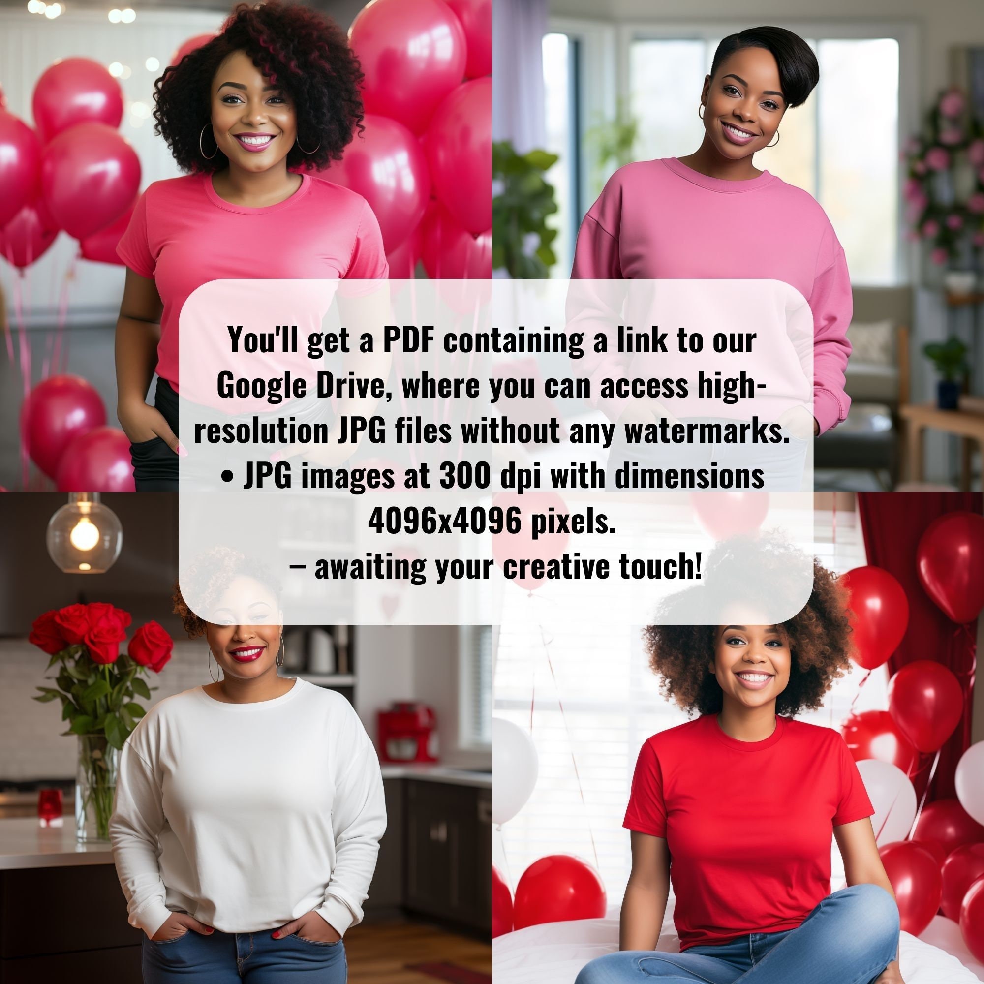 Valentines Day Mockup Bundle Gildan Valentines Mockup Bundle Bella ...