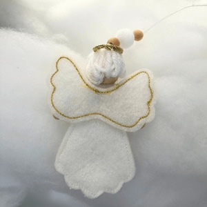 Mini Guardian Angel for Gift Christmas Tree Angel Pendant Handmade ...