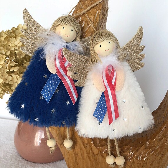 Hanging Angel 4th of July Angel Independence Day Angel Gift | Etsy