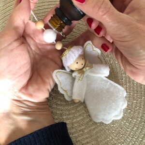 Mini Guardian Angel for Gift Christmas Tree Angel Pendant Handmade ...