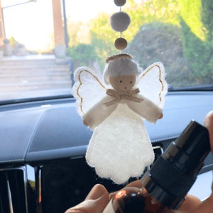 Mini Guardian Angel for Gift Christmas Tree Angel Pendant Handmade ...