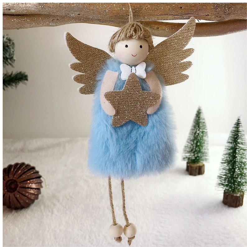 HANGING ANGEL BOY Angel Hanging Figurine Christmas Angel - Etsy