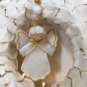 Mini Guardian Angel for Gift Christmas Tree Angel Pendant Handmade ...