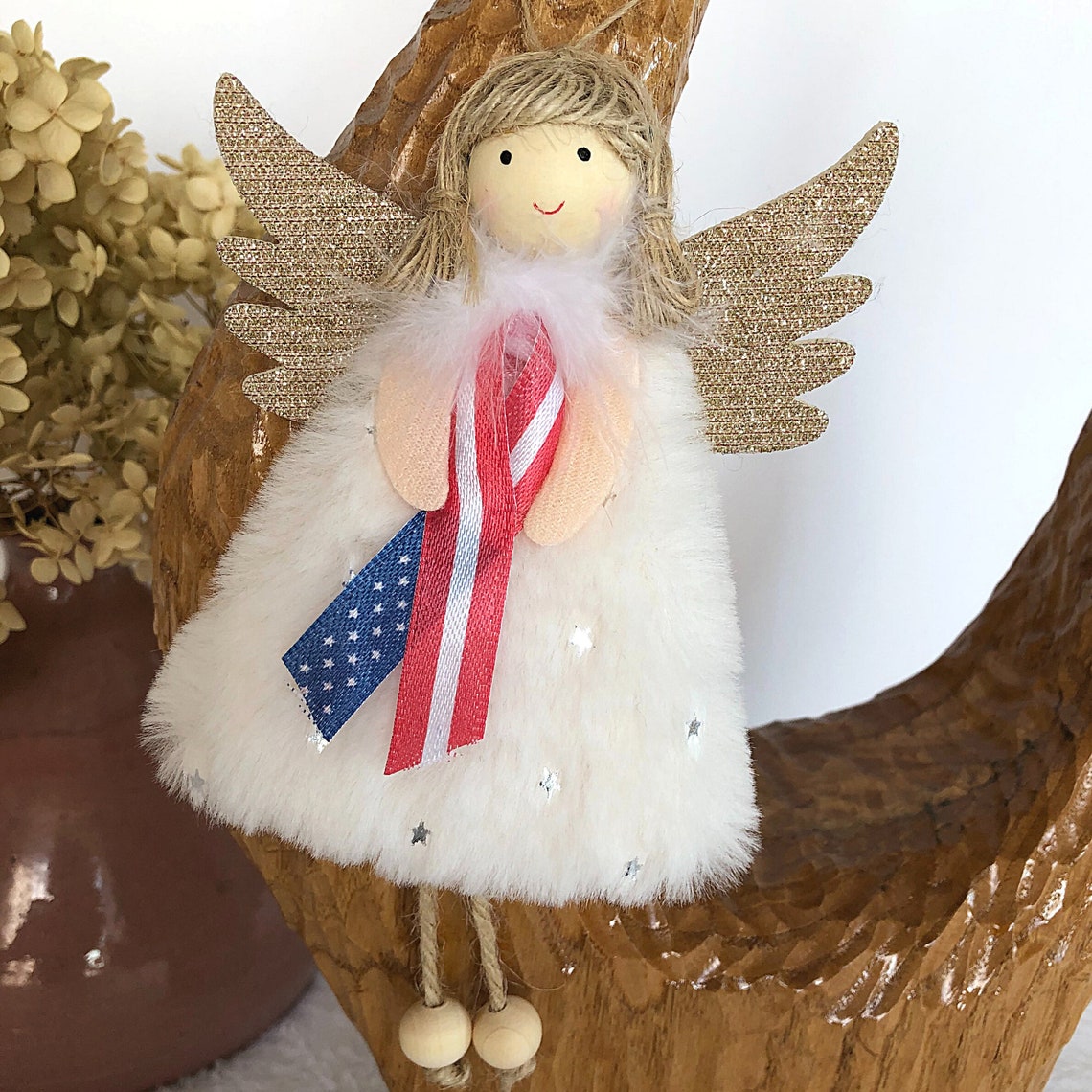 Hanging Angel 4th of July Angel Independence Day Angel Gift | Etsy