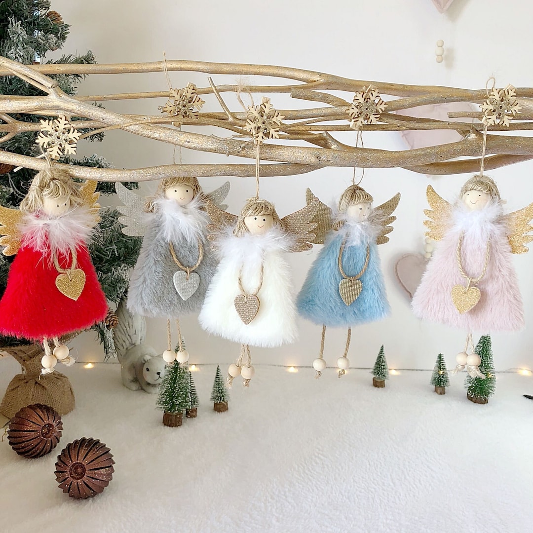 HANGING ANGEL Hanging Figurine Christmas Angel Christmas - Etsy