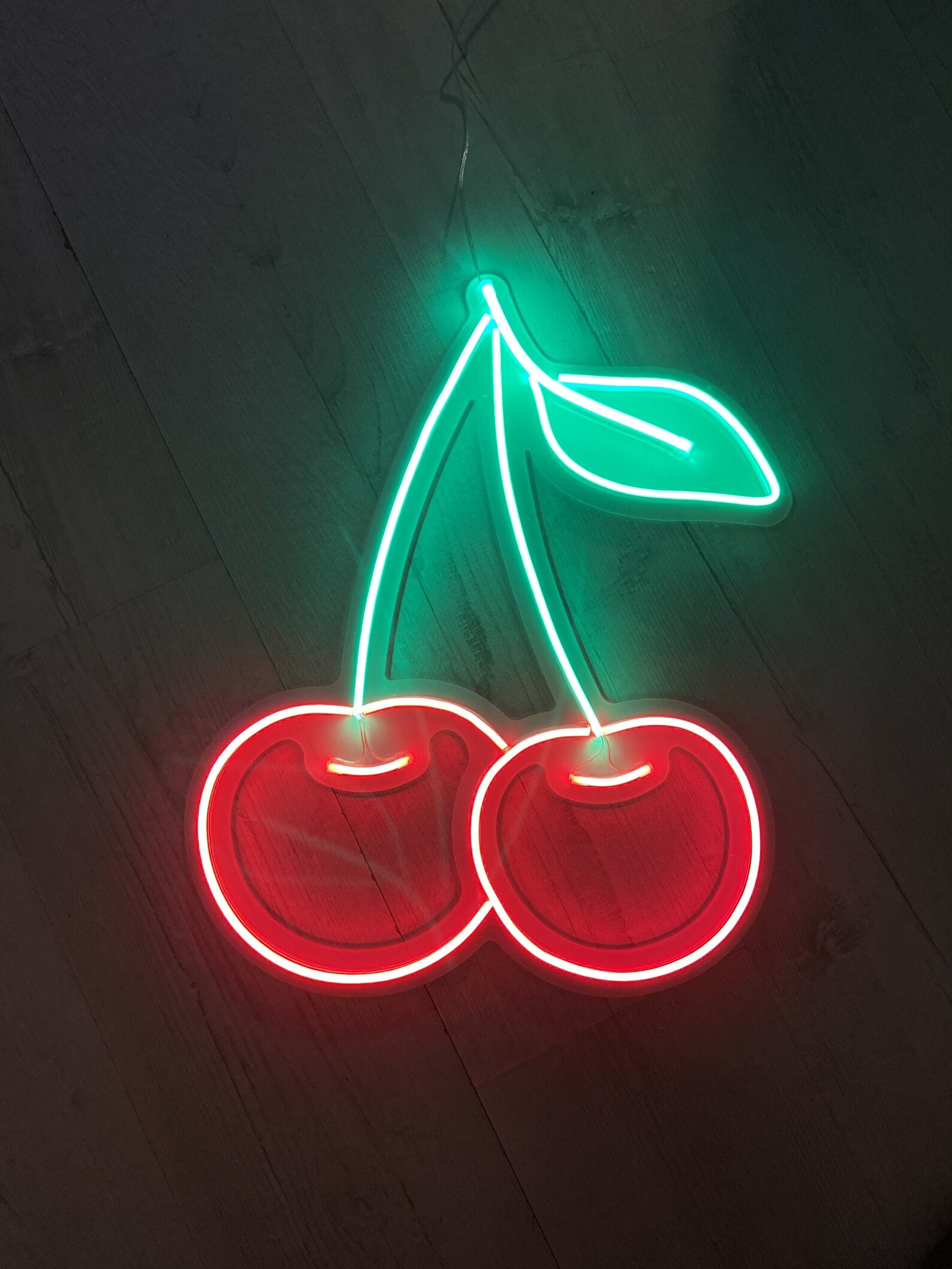 Cherry Neon Sign Wall Sign Home Decoration LED Lamp | Etsy