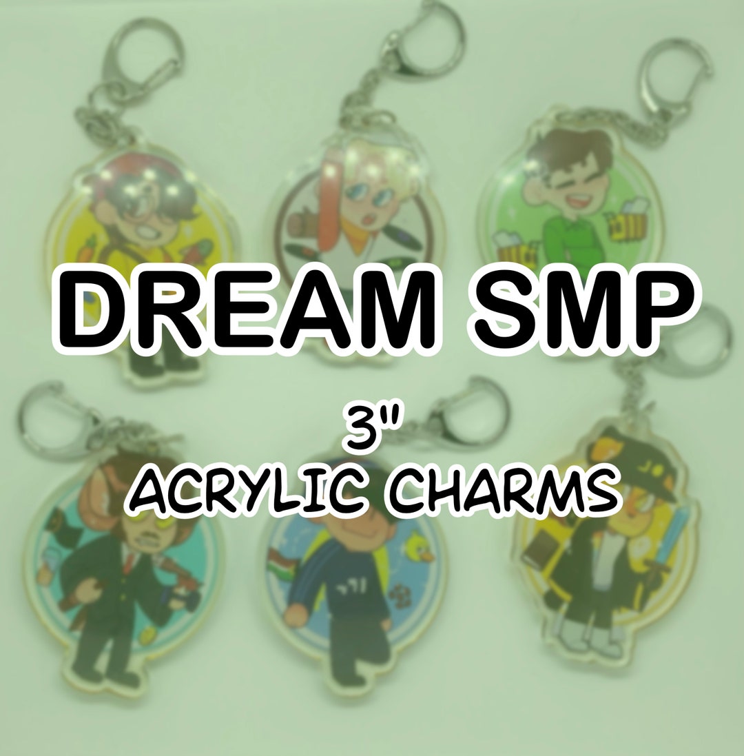 DREAM SMP 3" Acrylic Charms - Etsy