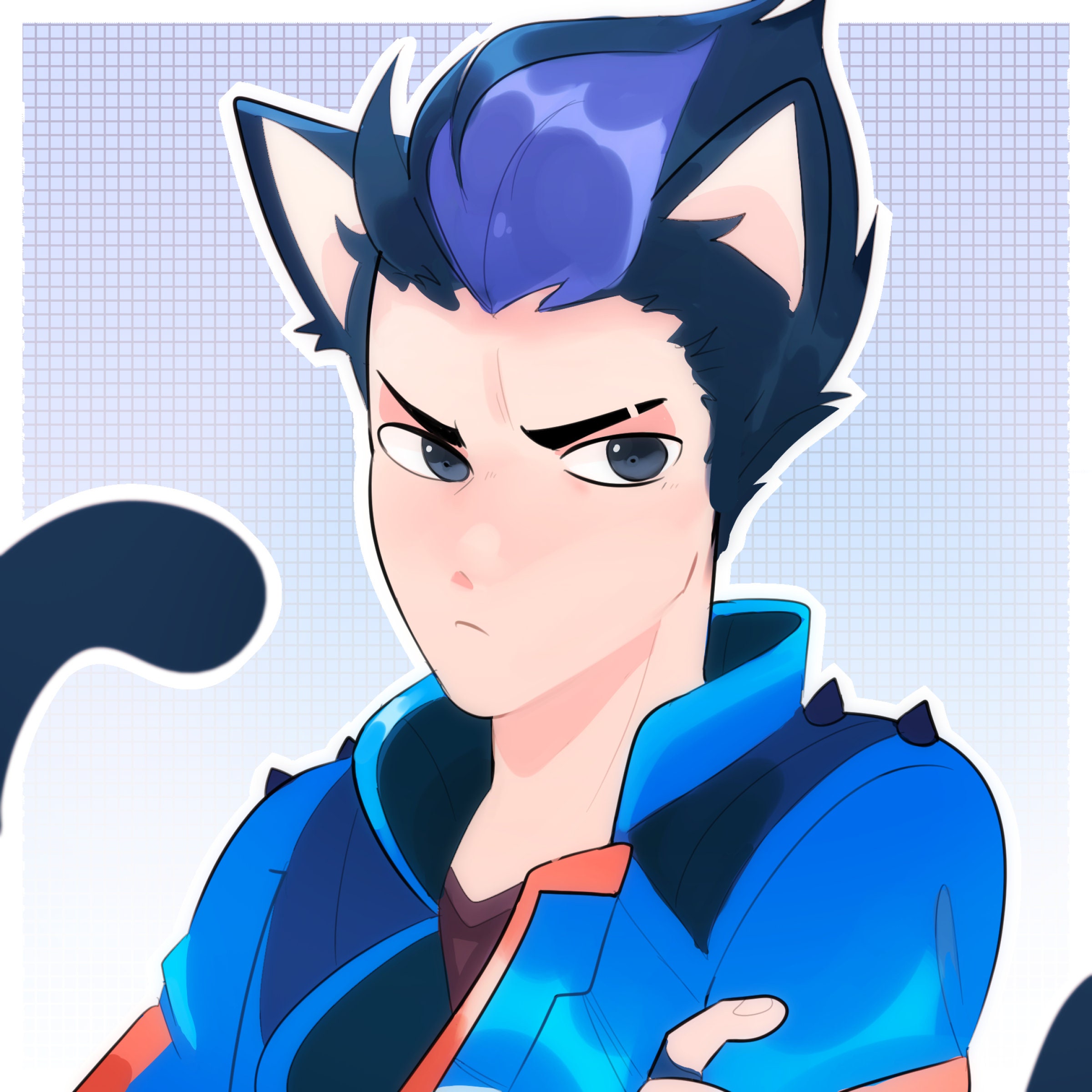 Catboy Valorant Square Prints - Etsy Canada