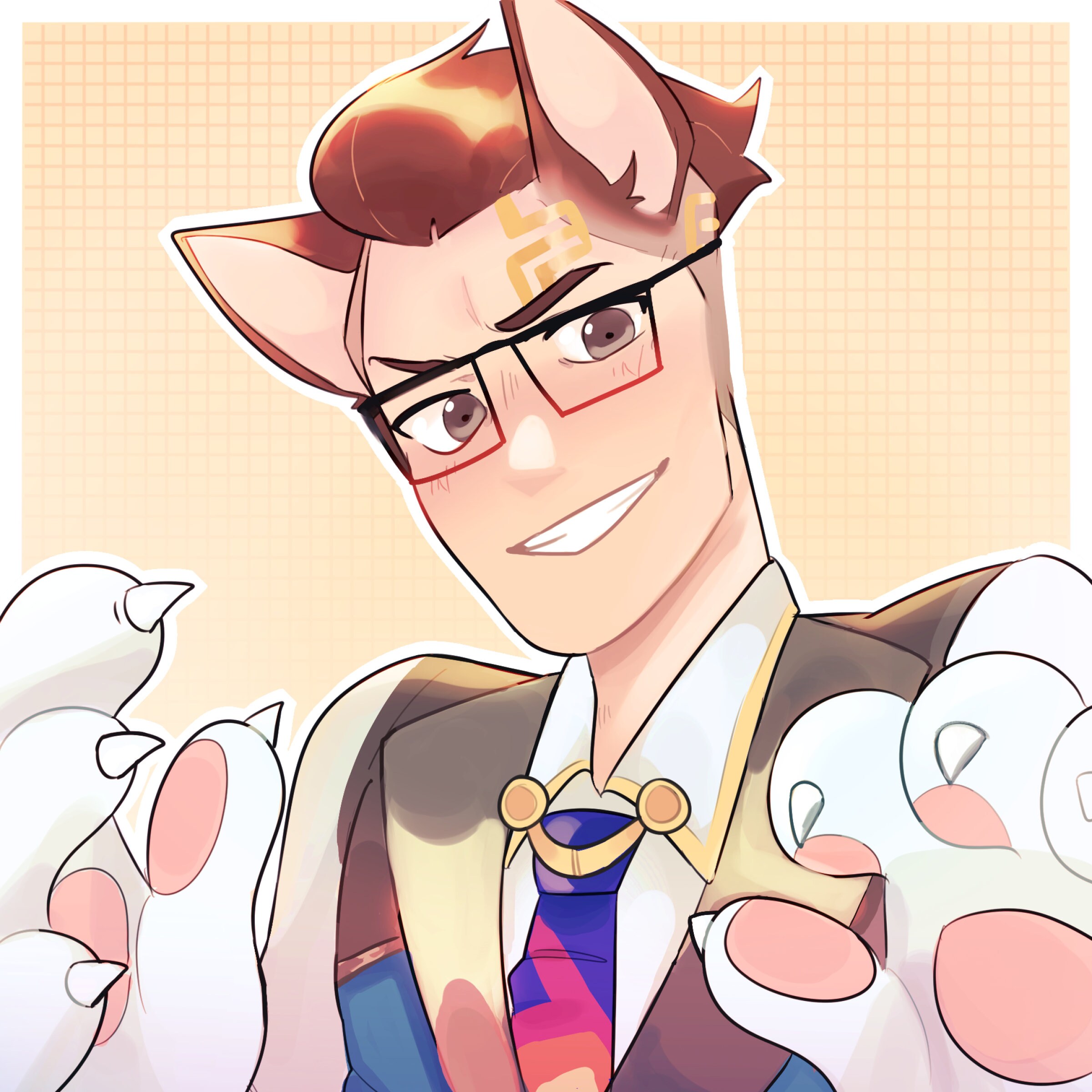 Catboy Valorant Square Prints - Etsy Australia