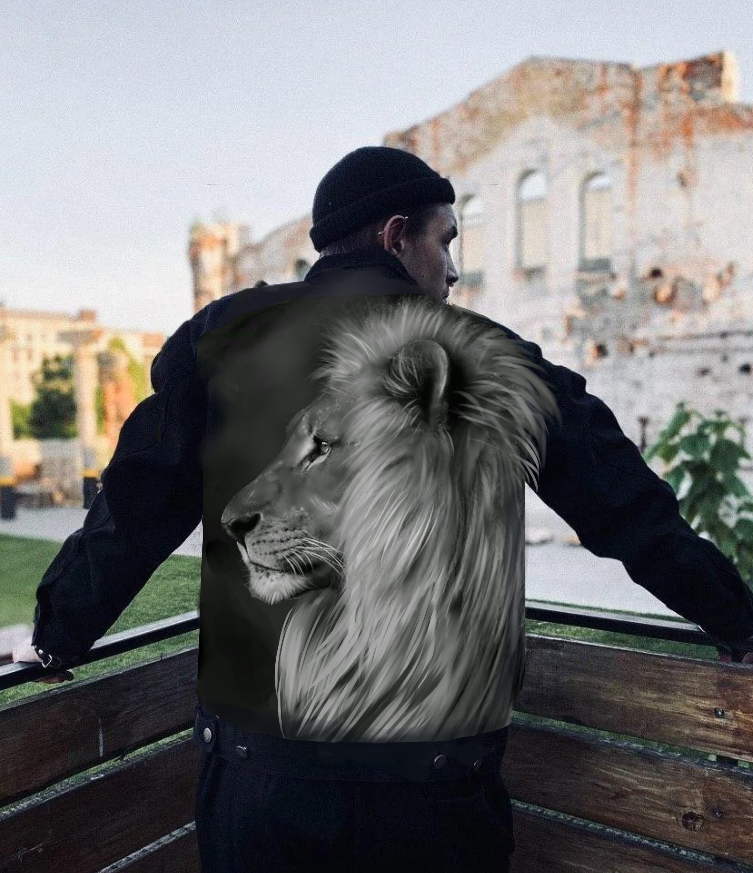 Hand-painted Denim Jacket: Tiger Art, Custom Safari Clothes - Etsy