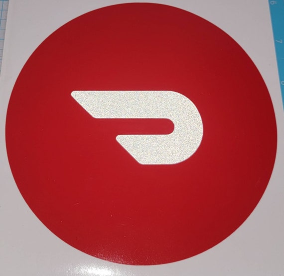 Doordash Decal Sticker Reflective - Etsy