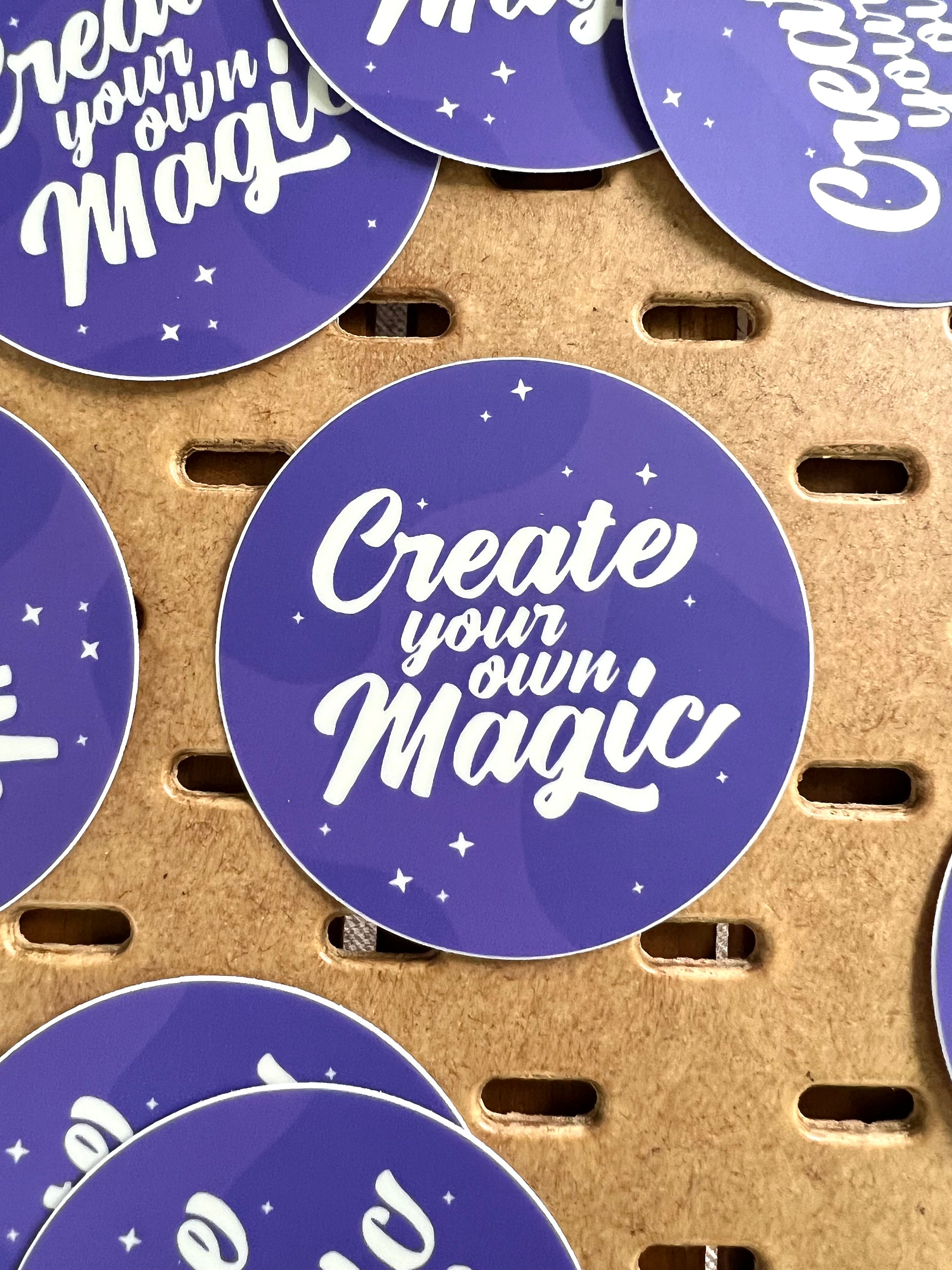 Create Your Own Magic Vinyl Sticker - Etsy