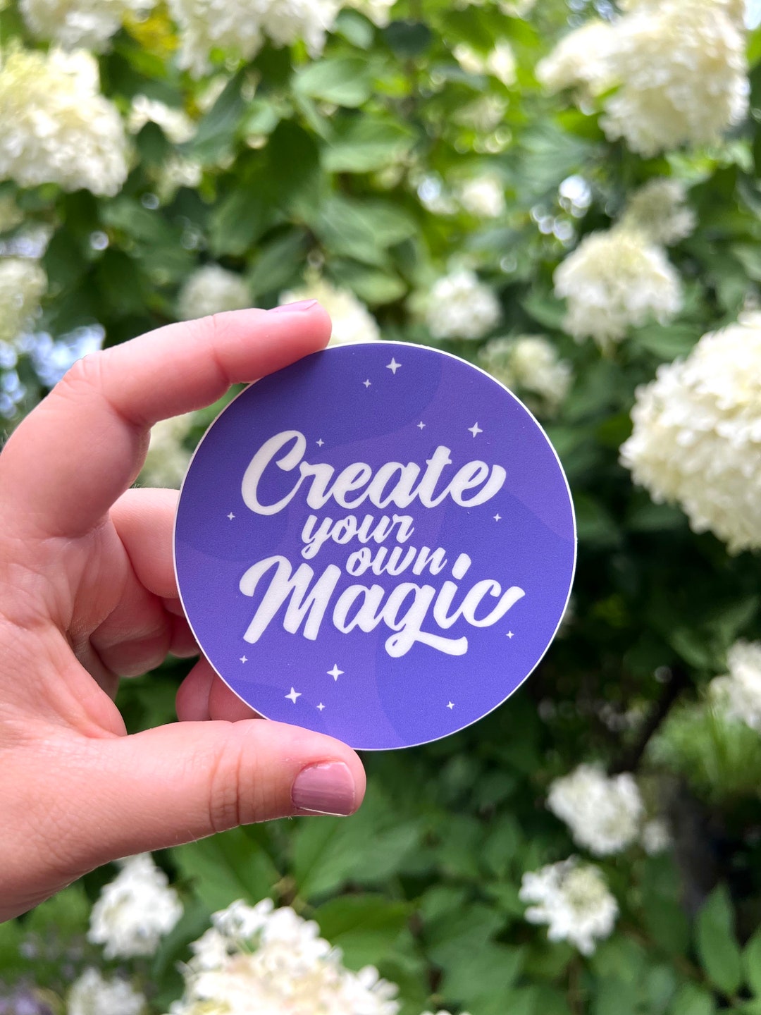 Create Your Own Magic Vinyl Sticker - Etsy