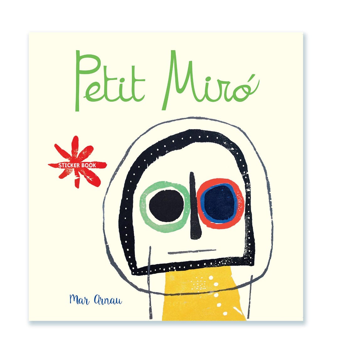 Create Your Own Art With Joan Miró, Colorful Sticker Book for Kids, Fun ...