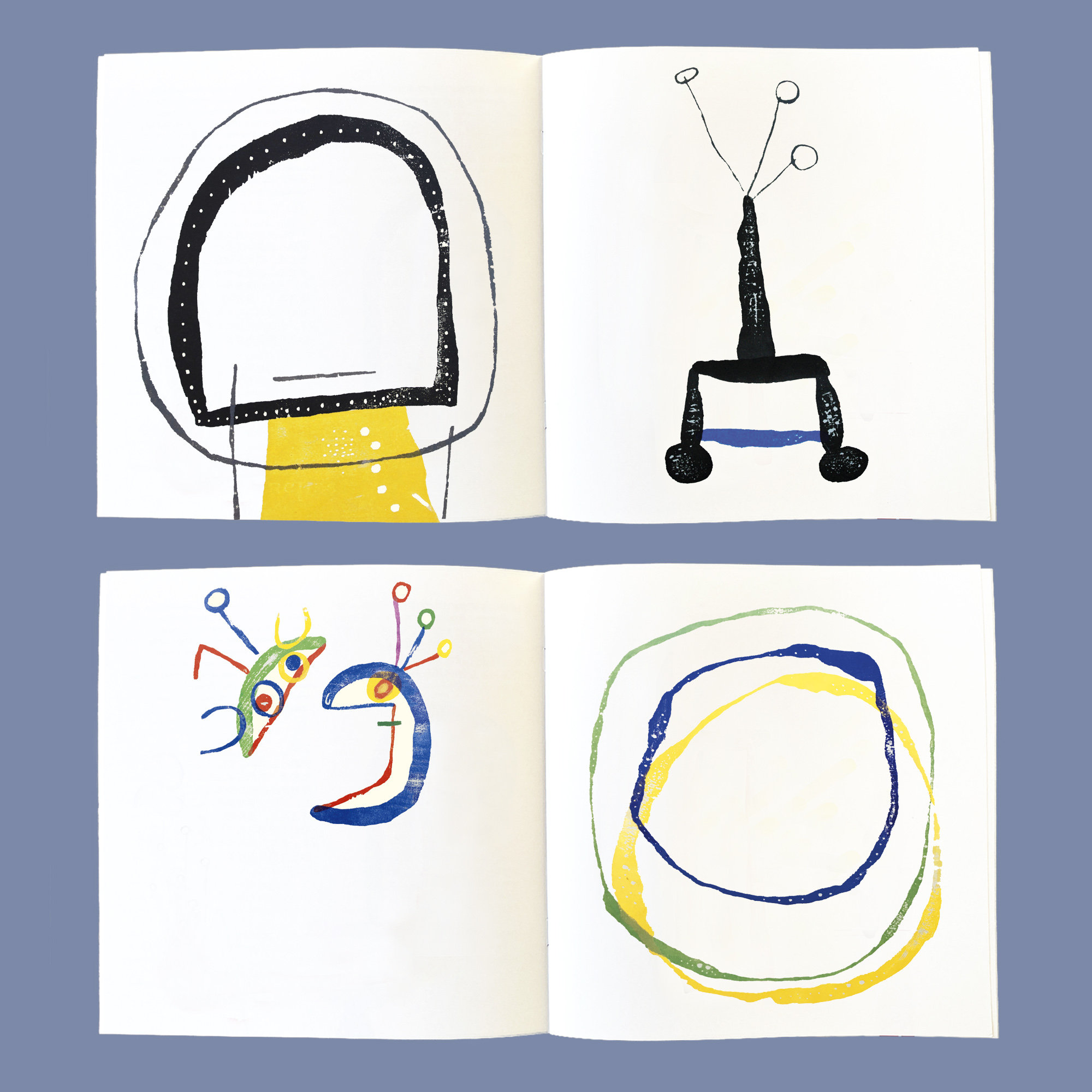 Create Your Own Art With Joan Miró, Personalized and Colorful Sticker ...