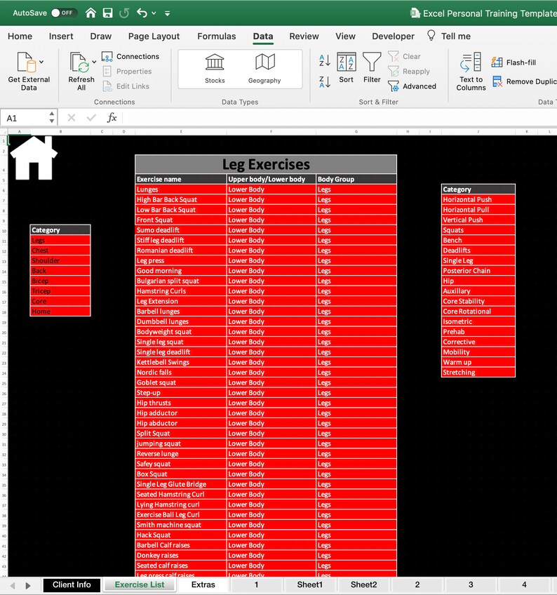 Personal Trainer Gym Template -better Manage Your Online Clients ...