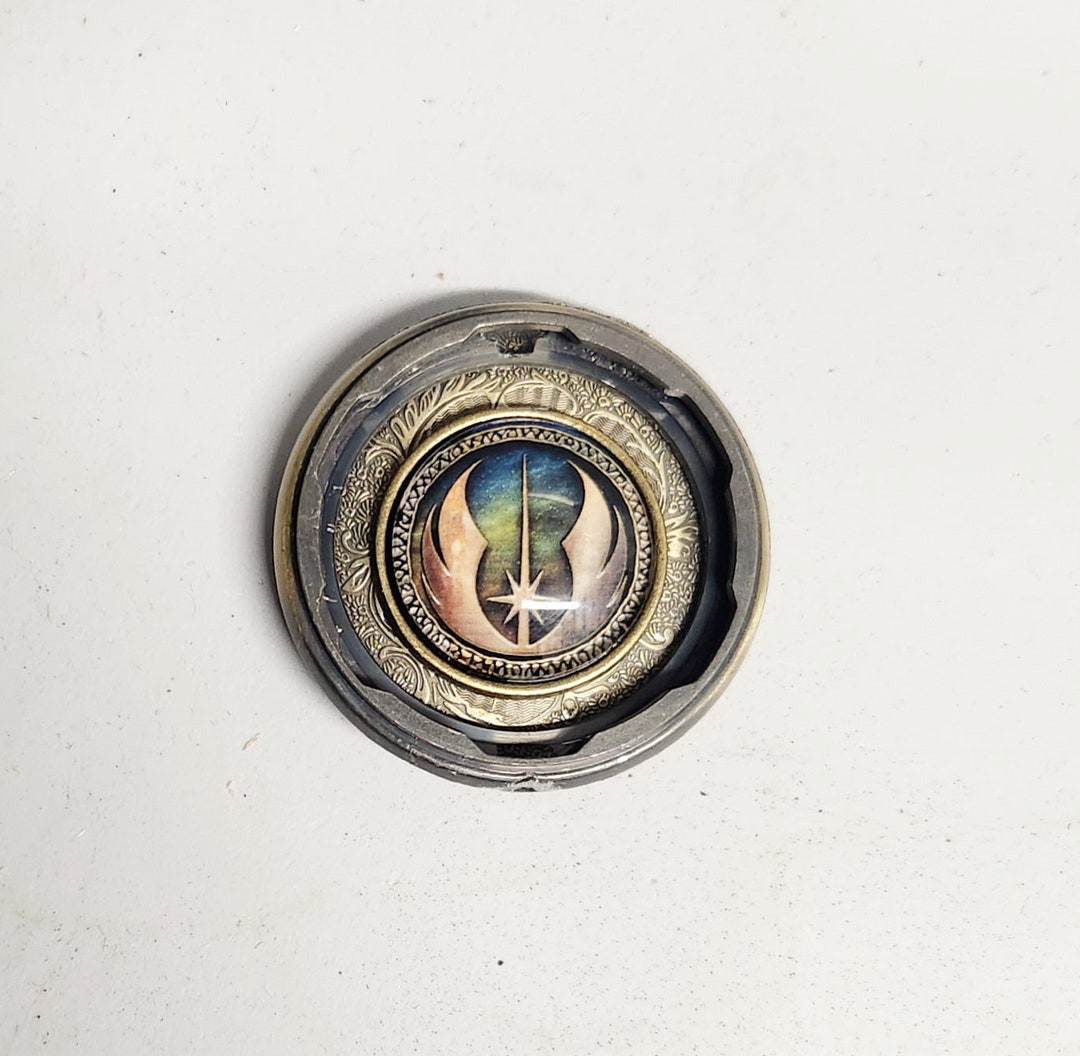 Jedi Medallion Relic Antiuqe Gold - Etsy