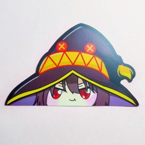 Megumin Peeker, Konosuba Peeker, Anime Peeker, Cute Anime Stickers ...