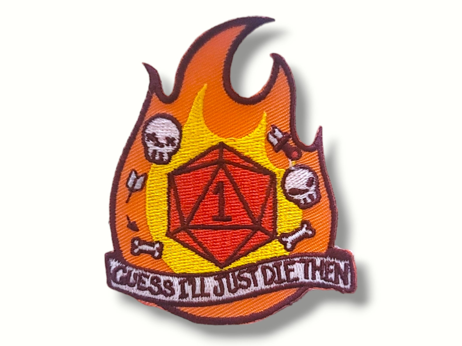 Critical Fail Nat 1 Patch, Iron-on Patch, Dnd Patch, Dungeons and ...