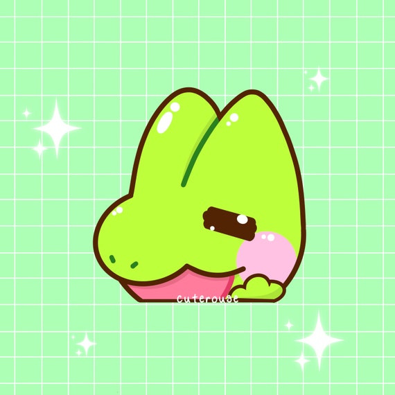 Treecko Peeker Anime Peeker Cute Bean Treecko Peeker - Etsy