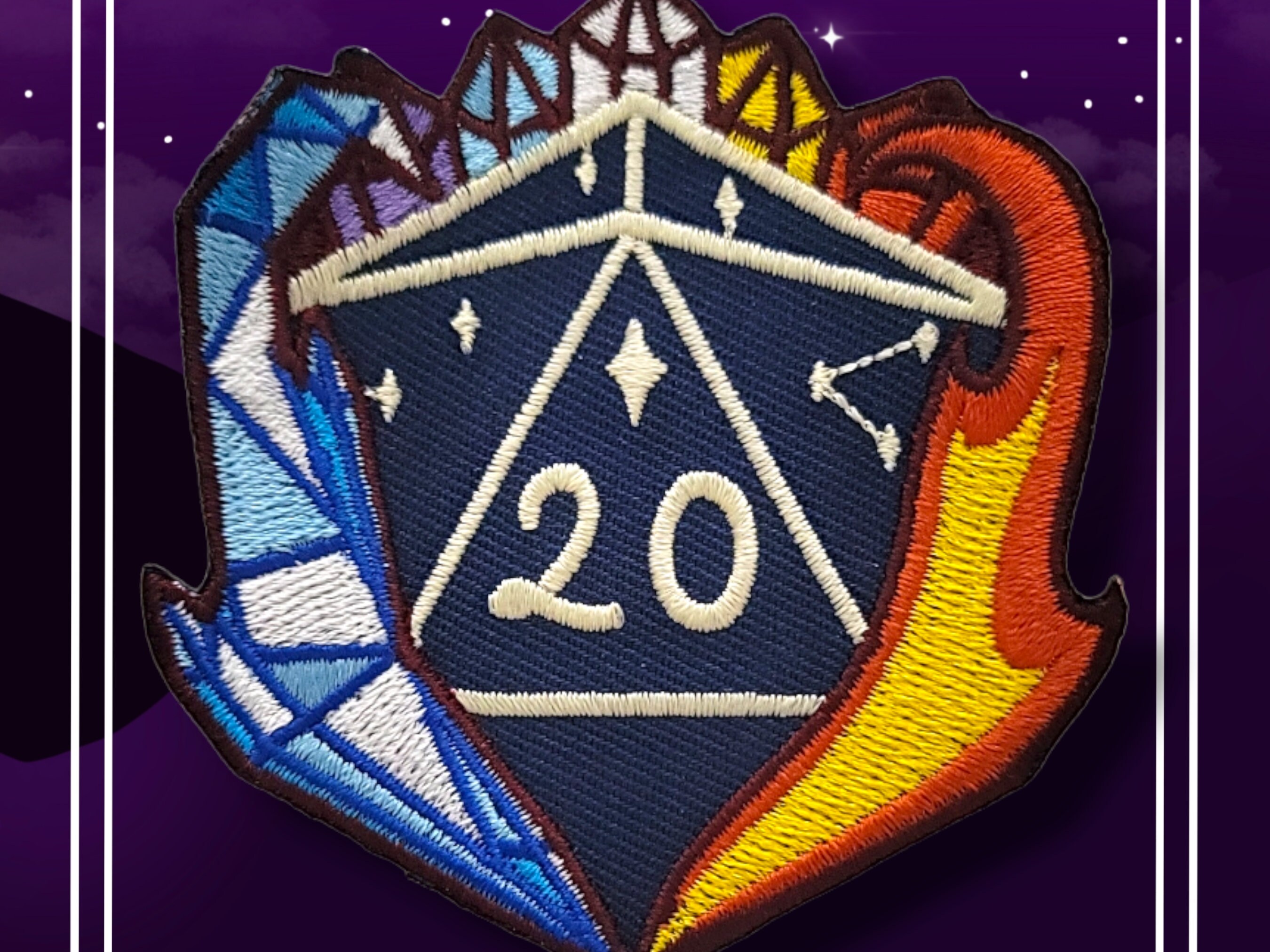 Sorcerer Patch, Dungeons and Dragons, Dnd, D&D Inspired Iron-on Patch ...