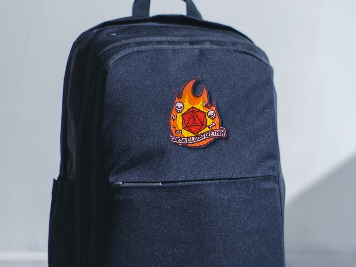 Critical Fail Nat 1 Patch, Iron-on Patch, Dnd Patch, Dungeons and ...