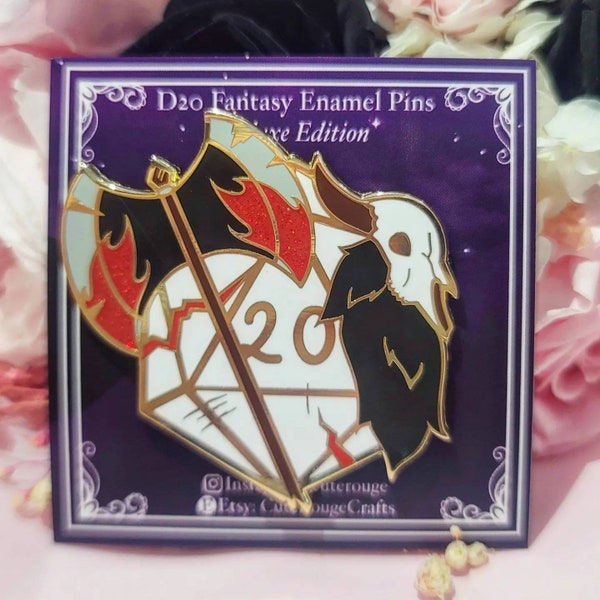 Dnd Enamel Pin - Etsy