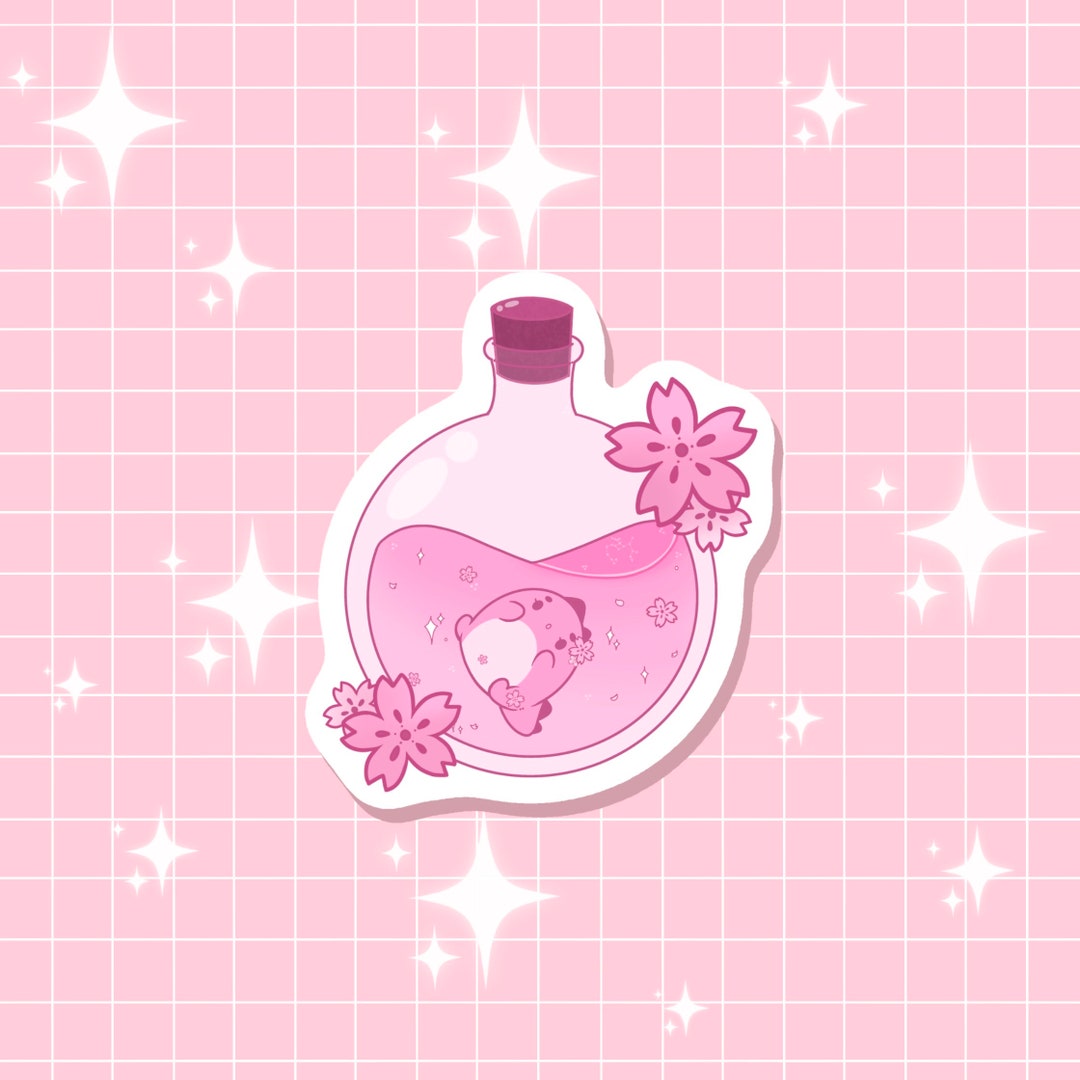 Magic Potion Kawaii Sticker Water-resistant Cute Dinosaur - Etsy Canada