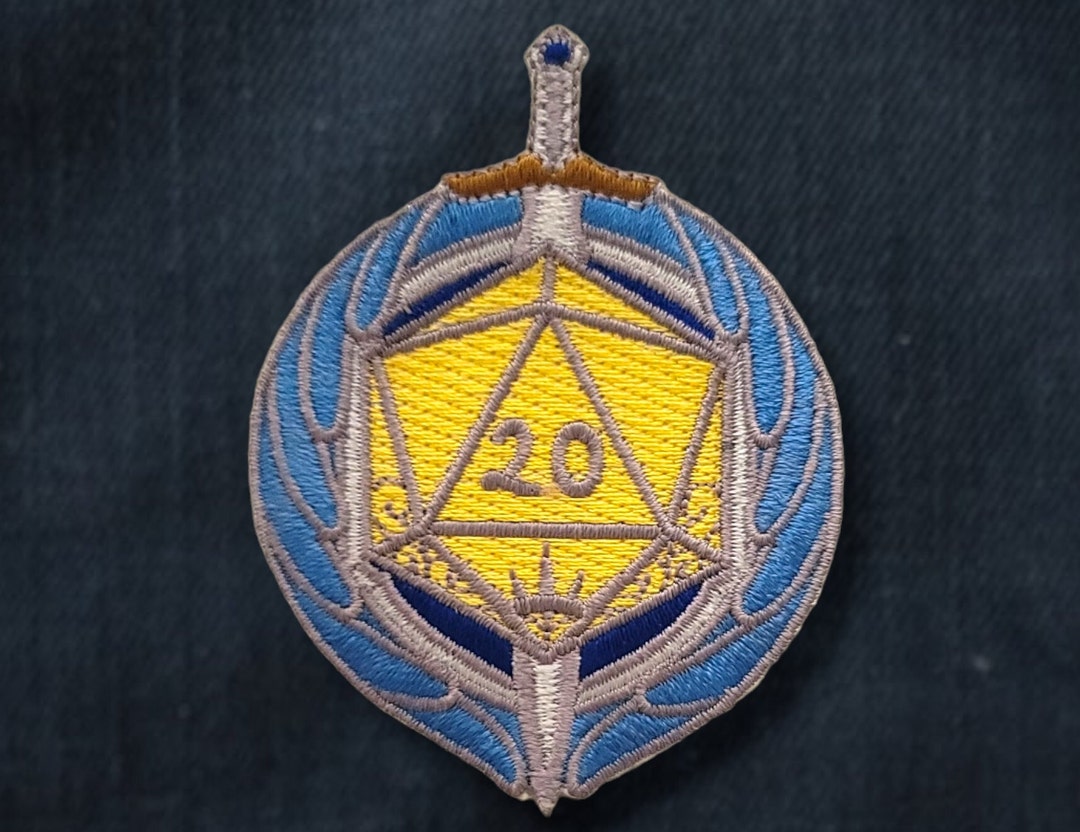 Dnd Paladin Patch, Iron-on Patch, Dnd Patch, Dungeons and Dragons ...