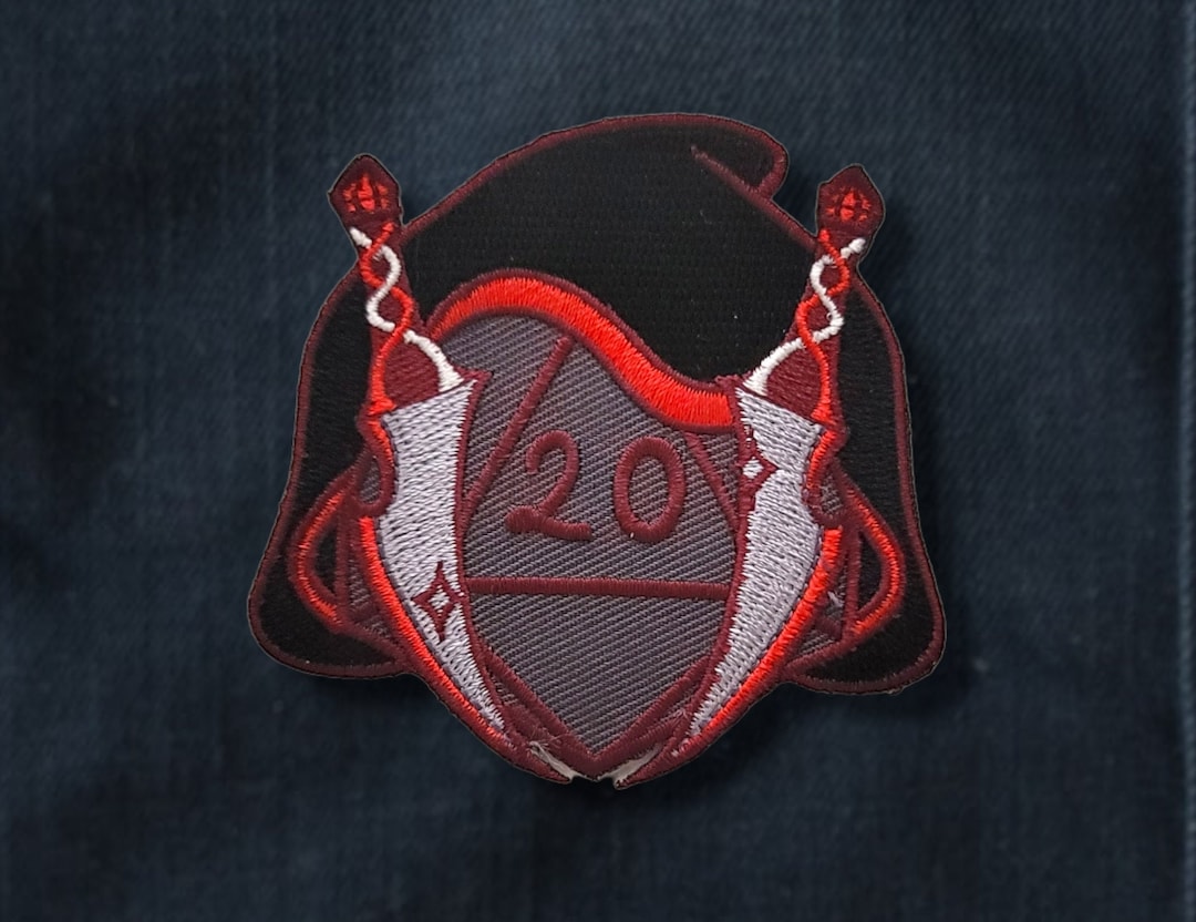 Rogue Patch, Dungeons and Dragons, Dnd, D&D Inspired Iron-on Patch ...
