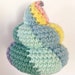 Crochet Poop Pattern, Pastel Pooper PDF, Digital Pattern Poopy ...