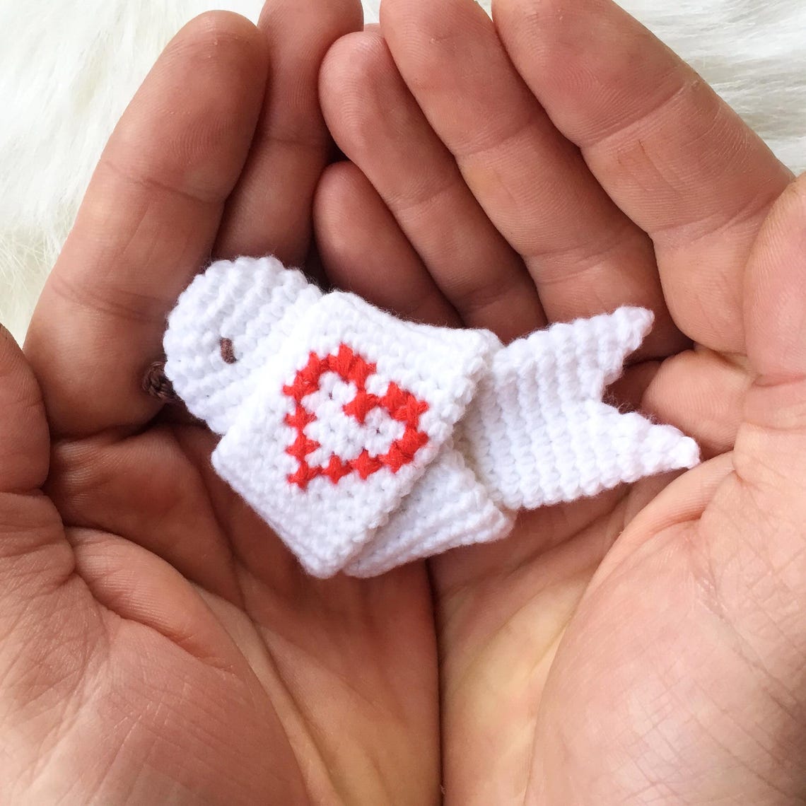 Pattern Only, Crochet Valentines Day Birds, Keychain Birdy, Bag Tag ...