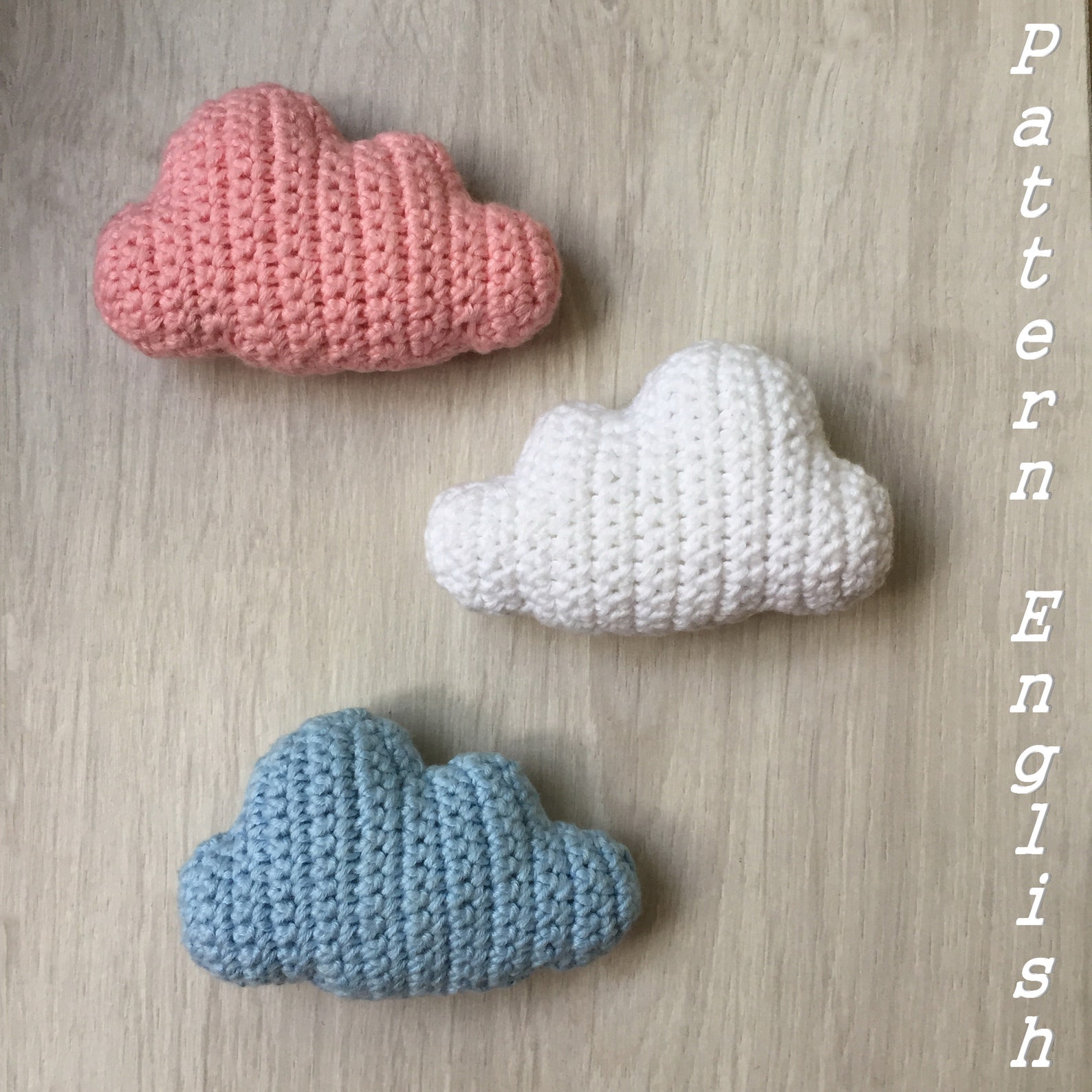 Pattern Only, Crochet Little Cloud, Amigurumi Patterns, Clouds ...